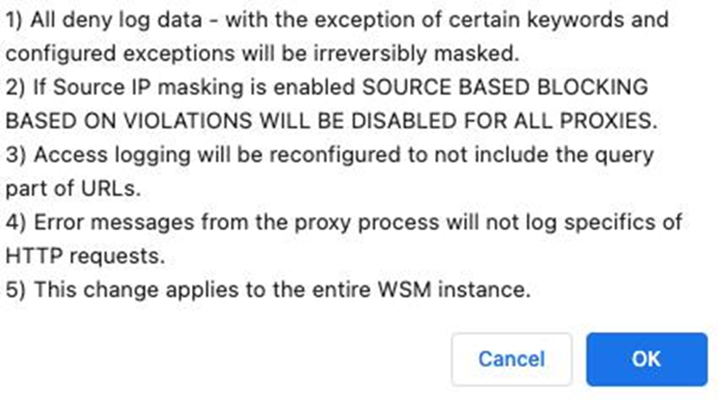 Enable Data Anonymization for Web Application Firewall – Alert Logic Support Center