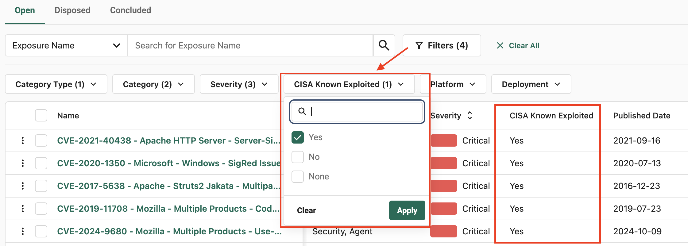 02/26/2026: New Exposures Console – Alert Logic Support Center
