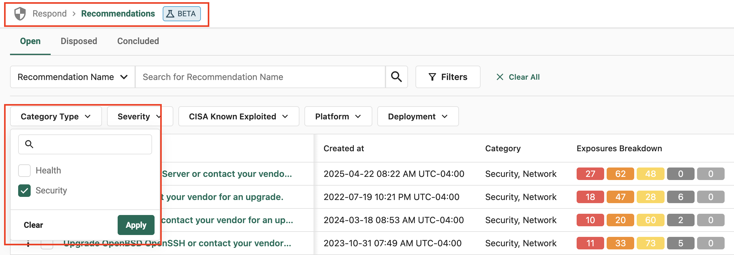 02/26/2026: New Exposures Console – Alert Logic Support Center